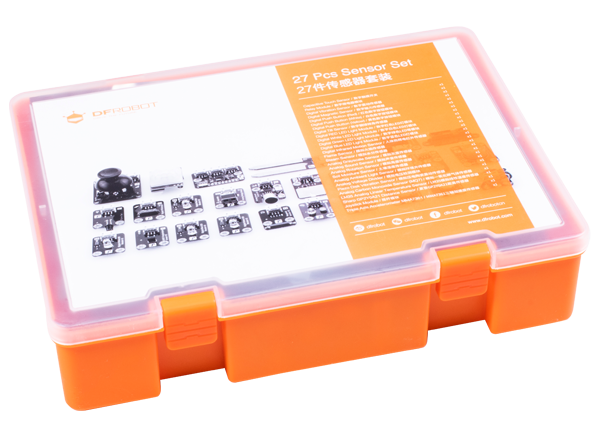 27-Piece Sensor Kit for Arduino - DFRobot | Mouser