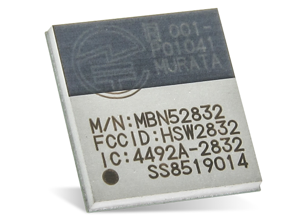 MBN52832 BLUETOOTH Low Energy 5.0 Module - Murata Electronics | Mouser