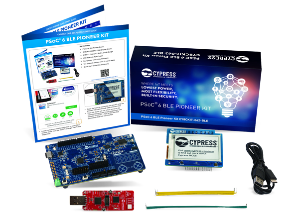 PSoC® 6 BLE Pioneer Kit - Infineon Technologies | Mouser
