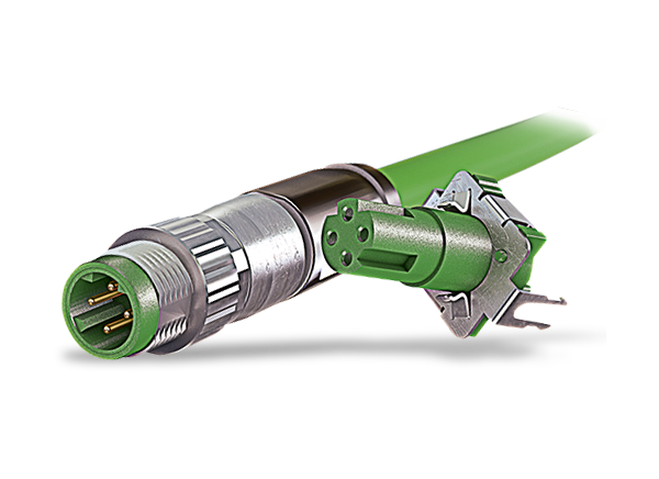 M8 D-coded Connectors - HARTING | Mouser