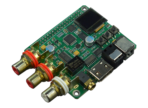 DAC Audio Decoder Board for Raspberry Pi 3B+/ 4B - DFRobot | Mouser