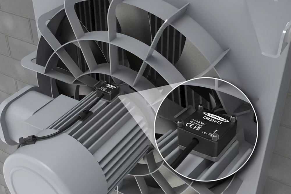 QM30VT3 3-Axis Vibration Sensors - Banner Engineering | Mouser